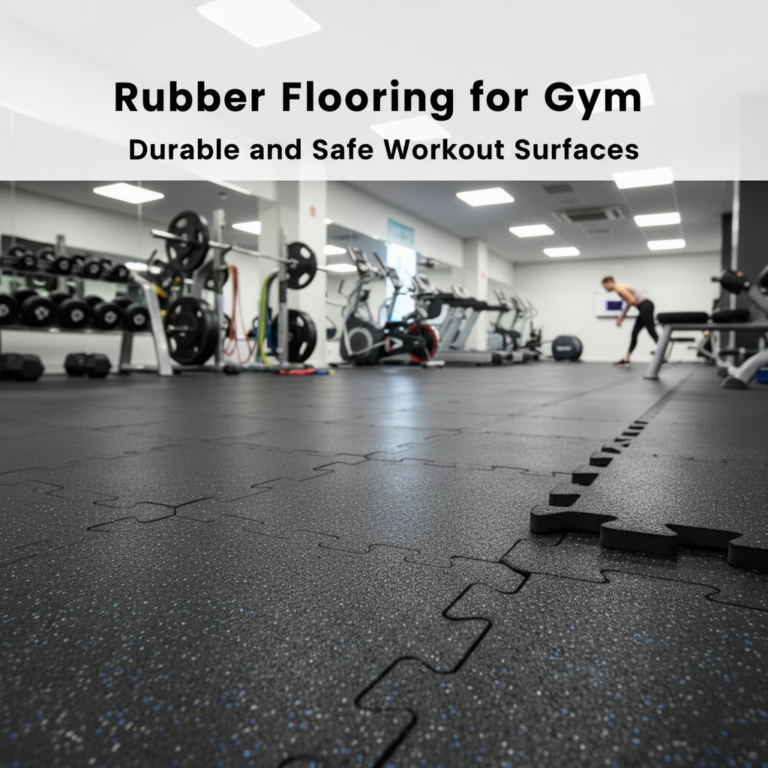 Rubber Flooring for Gym | Fitness Flooring Experts